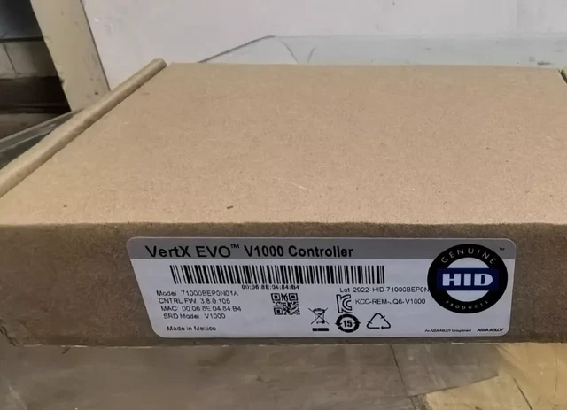 HID VERTX EVO V1000 The main access controller can control up to 64 ...