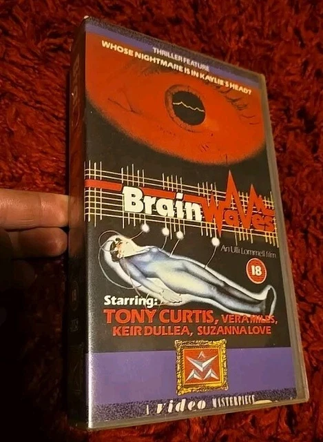 BRAIN WAVES, VHS Video, Tony Curtis, Horror Thriller Masterpiece, Cert ...