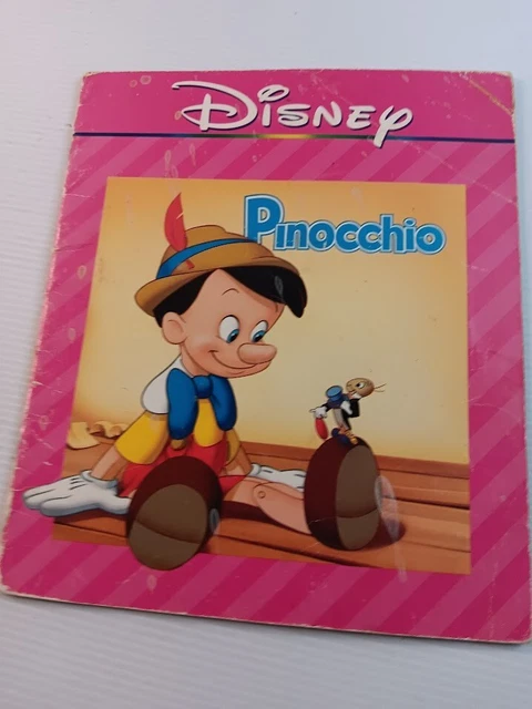 PINOCCHIO BY DISNEY Book (Paperback, 1992) $25.00 - PicClick AU