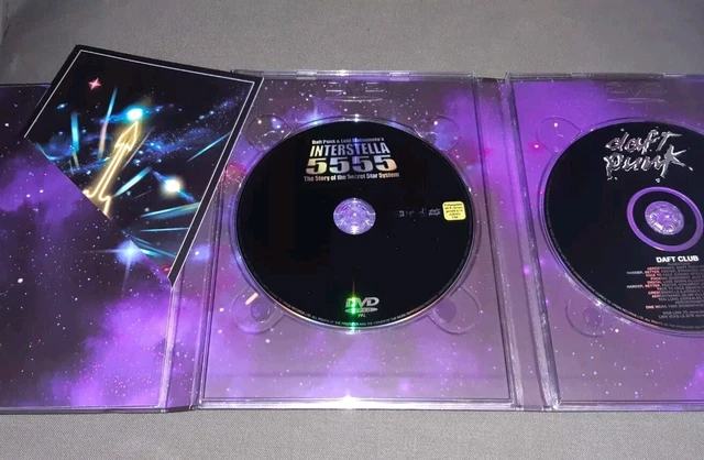 UK LTD.ED DVD CD Box Set. Daft Punk & Leiji Matsumoto. INTERSTELLA 5555 ...