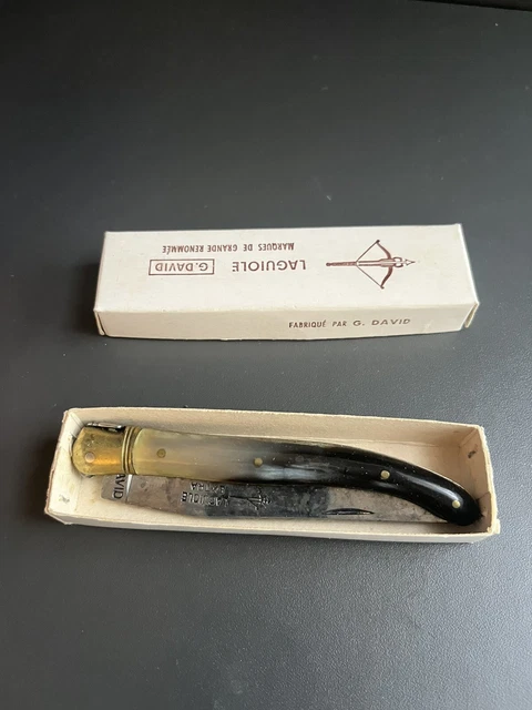 COUTEAU DE POCHE Laguiole G David EUR 34,50 - PicClick FR