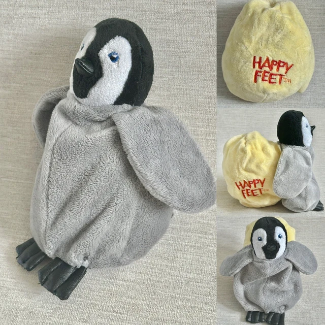 HAPPY FEET MUMBLE Soft Toy Penguin Reversible Egg 6” Persil Promotional ...