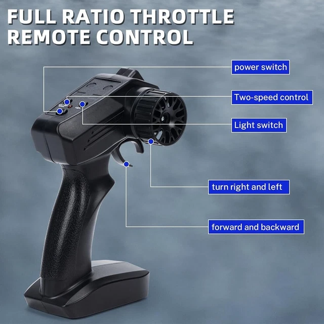 1:16 RC DRIFT Car, 25KM/H 4WD High Speed RC Cars for Kids, with LED Lights,3629 £32.39 - PicClick UK