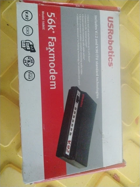 NOS US ROBOTICS 56K Modem Faxmodem 5686G USR5686G 56 Kbps Modem | $10. ...