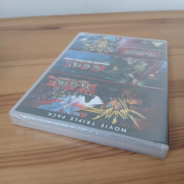 YU-GI-OH! MOVIE TRIPLE Pack DVD Boxset Brand New Sealed UK Release Fast ...