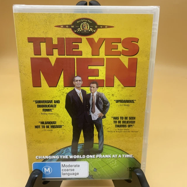 THE YES MEN DVD Prank Comedy R4 Brand New & Sealed $12.50 - PicClick AU
