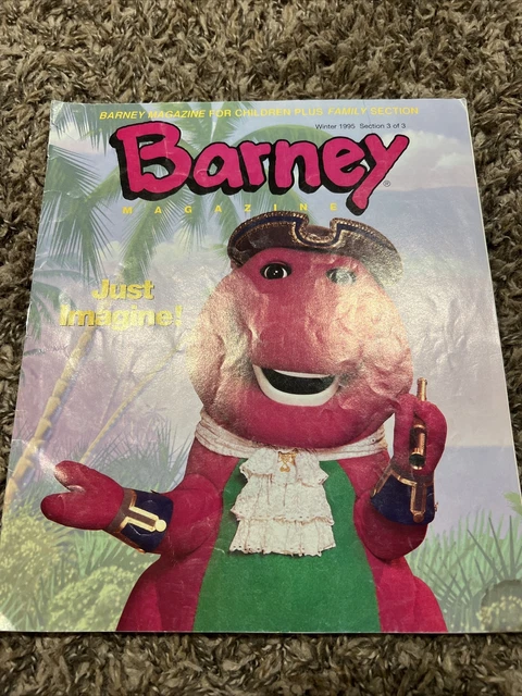 BARNEY MAGAZINE SPECIAL Issue 1995 winter section 3 of 3 £23.95 ...