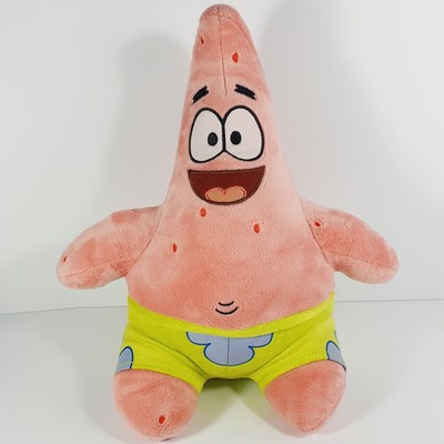 PATRICK STAR PLUSH SpongeBob Nickelodeon Character Stuffed Soft Toy ...