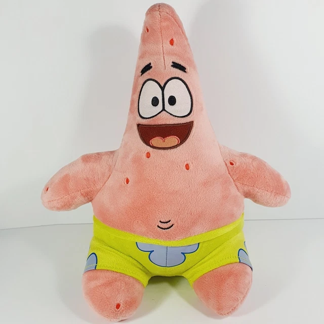 PATRICK STAR PLUSH SpongeBob Nickelodeon Character Stuffed Soft Toy ...