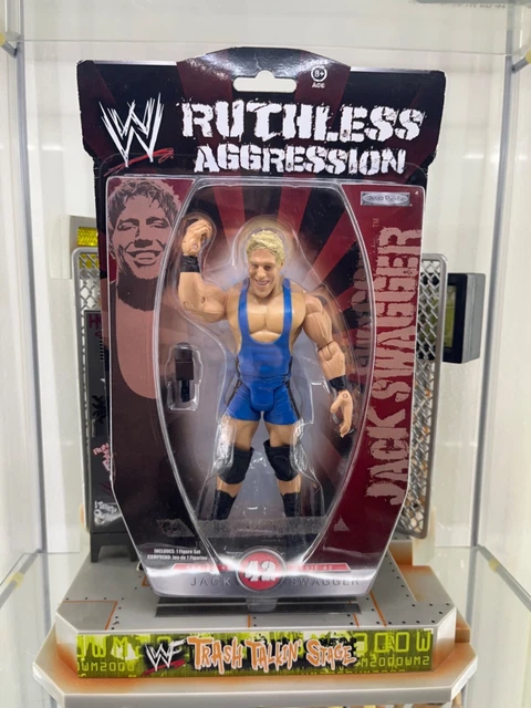 WWE RUTHLESS AGGRESSION Series 42 Jack Swagger Wrestling Figures £19.95 ...