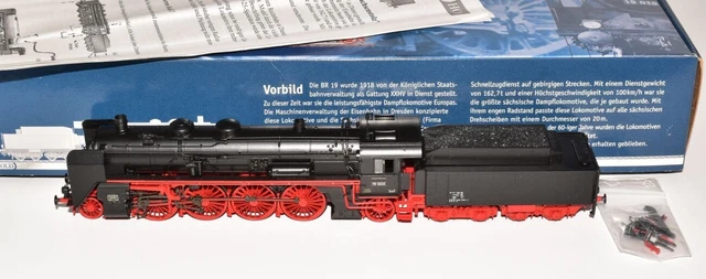 GÜTZOLD H0 48100 BR 19 005 Dampflok der DR in Ep. III, DSS, mit OVP Sachsenstolz EUR 287,19 ...