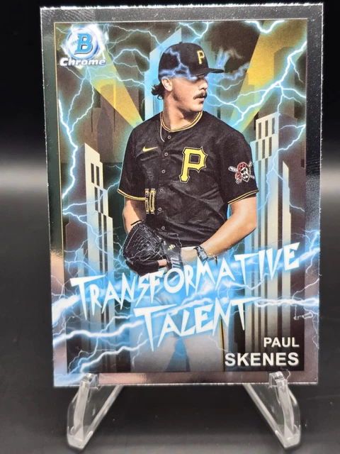 PAUL SKENES 2023 Bowman Bozza cromata talento trasformativo - PIRATI ...