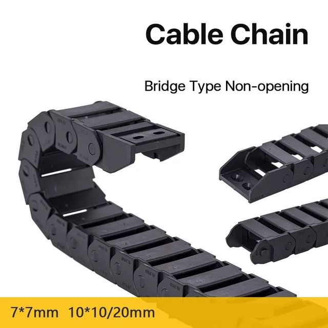 CHAIN WITH END Connectors Wire Carrier Cable Chain Drag Chain Cable ...