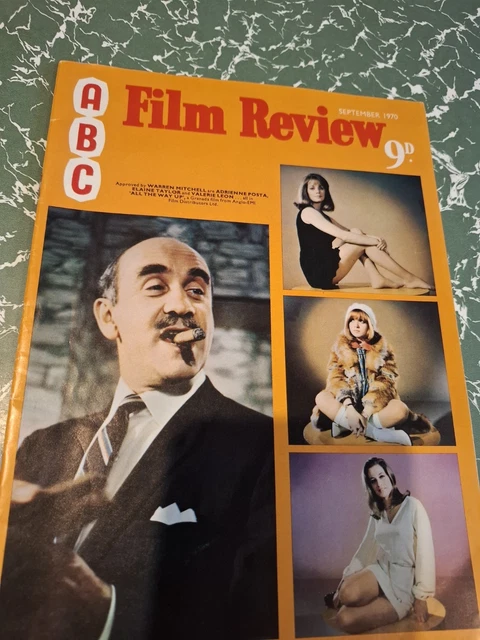 ABC FILM REVIEW Magazine AUGUST 1970 Chisum Woodstock Paint Your Wagon ...