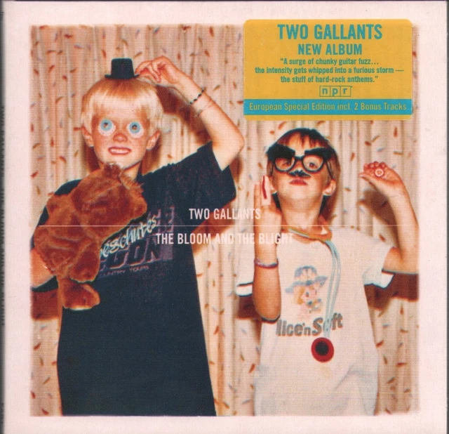 TWO GALLANTS BLOOM and the Blight CD Europe Fargo 2012 in g'fold sleeve ...