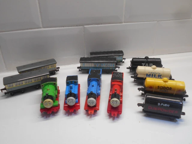 THOMAS THE TANK engine ertl trains coaches tankers james edward percy ...