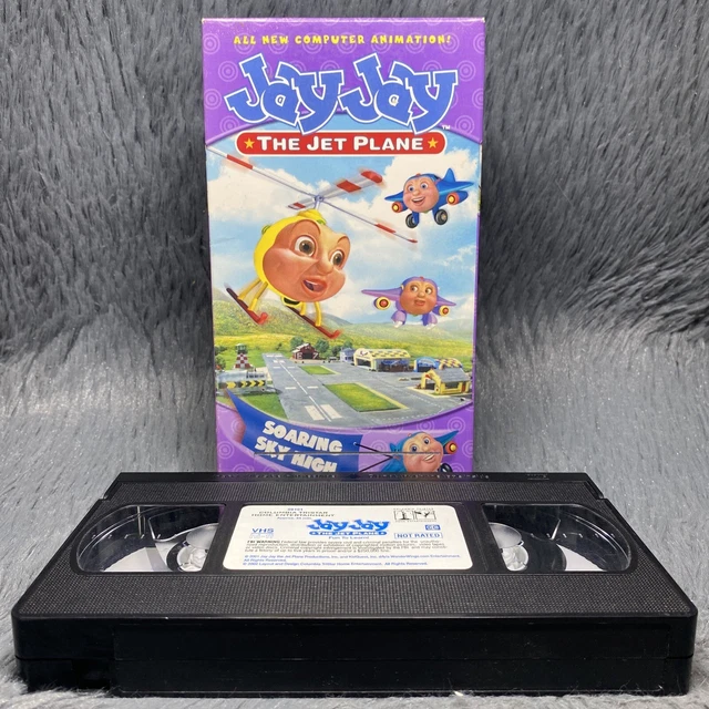 Vintage Toy Island Pbs Jay Jay The Jet Plane Greg Airplane
