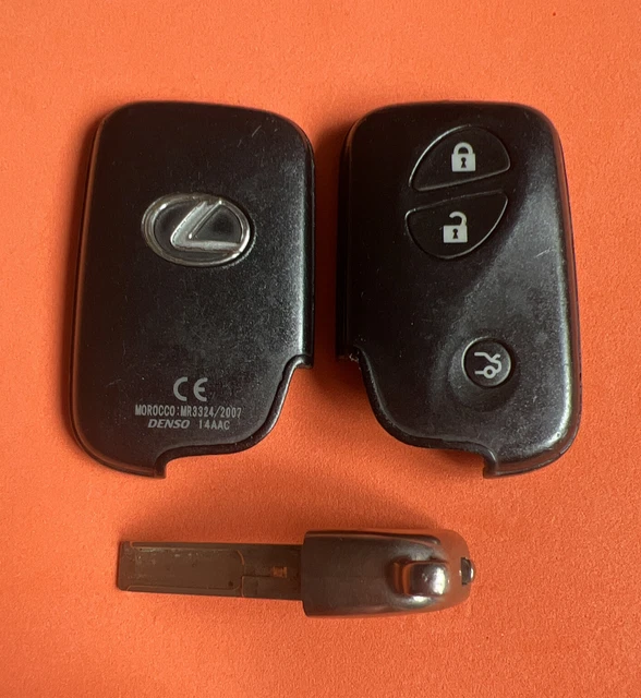 GENUINE LEXUS 3 Button Remote Smart Key Fob Keyless Go! Denso 14Aac £39 ...