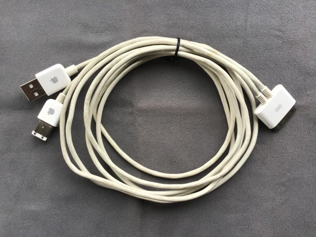 ORIGINAL APPLE Y-KABEL 30-Pin Dock auf FireWire und USB - M9126 M9688 ...