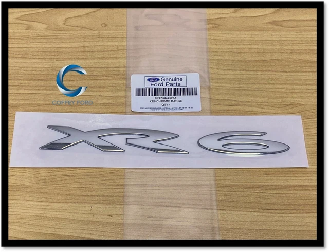 GENUINE FORD FALCON BA/BF/FG/MKII "XR6" Badge Side Skirt/Rear Door ...