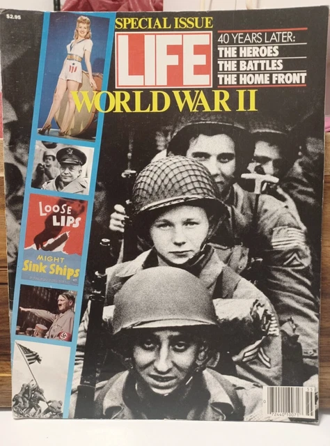LIFE MAGAZINE SPECIAL Issue: World War II - 40 Years Later (1985) £13. ...