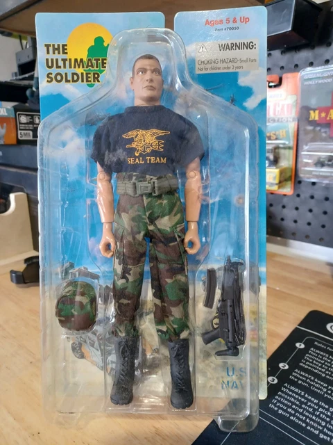 THE ULTIMATE SOLDIER US Navy Seal Team 1/6 scale 12" figure 21st ...