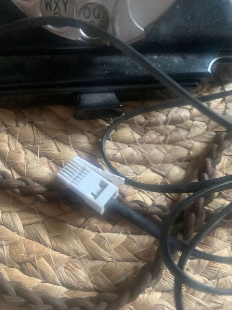 VINTAGE BAKELITE BLACK Rotary Dial Telephone Classic design (read ...