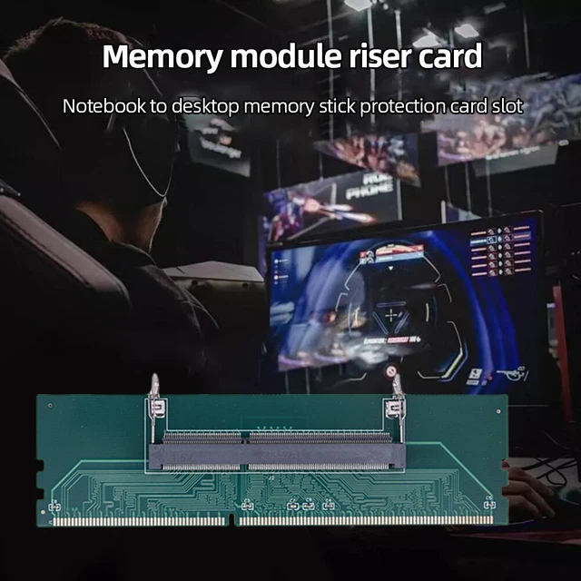Laptop To Desktop Memory Adapter Card Ddr3 Ddr4 Ddr5 Memory Stick Ddr3