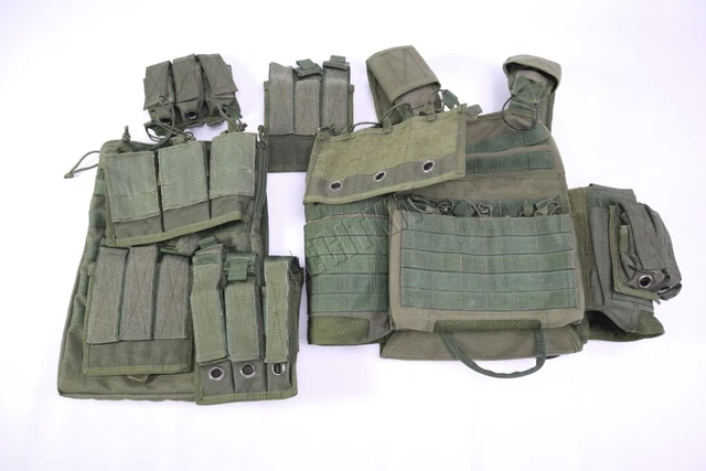 SPECIAL OPERATIONS GAMMA Releasable Vest OD Green Italian Special ...