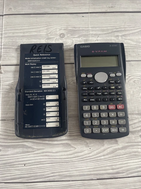 CASIO SCIENTIFIC CALCULATOR FX-83MS School College Office testato e ...