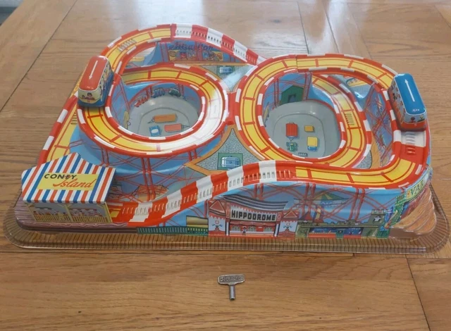 TECHNOFIX RARE FAB 1950 No. 307 Coney Island West German With Vehicles ...