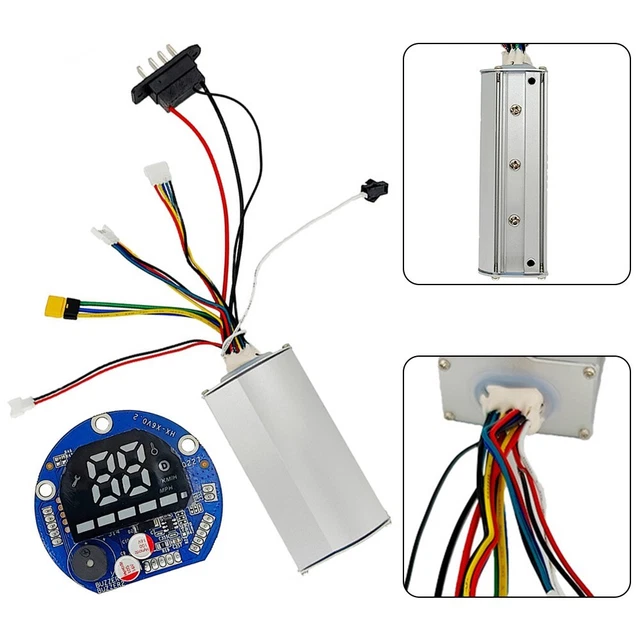 TROTTINETTE ÉLECTRIQUE 36V tableau de bord et manette kit compatible avec pour EUR 20,38 ...