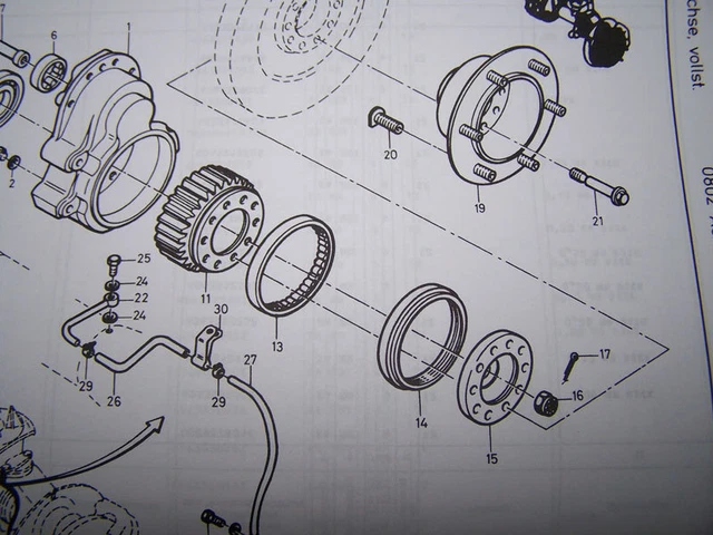 MERCEDES-BENZ UNIMOG 435 406 416 424 Portal Box Hub Oil Seal front or ...
