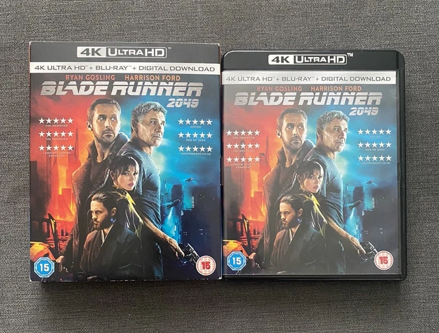 BLADE RUNNER 2049 (4K Ultra HD & Blu-ray) - With slipcase - Excellent ...