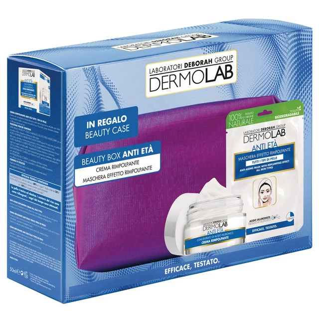 DEBORAH DERMOLAB BEAUTY Box Anti-Eta' 2 Set Crema Rimpolpante 50Ml ...