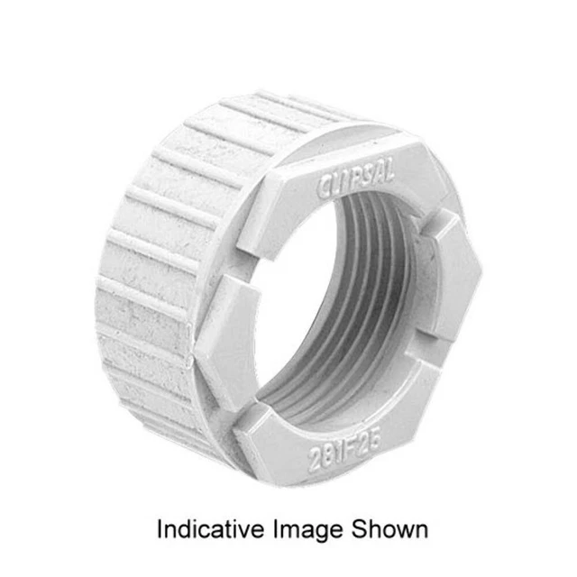 CLIPSAL CONDUIT BUSH Female Threaded 50mm PVC Grey $4.95 - PicClick AU