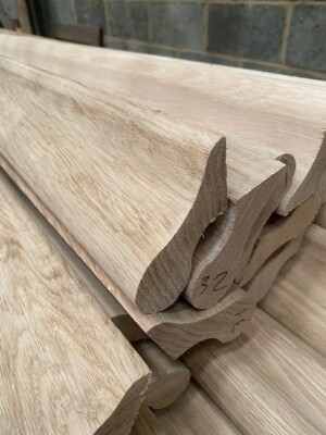 SOLID OAK PIGS Ear Handrail (3m lengths) - Anti-Ligature £34.50 ...