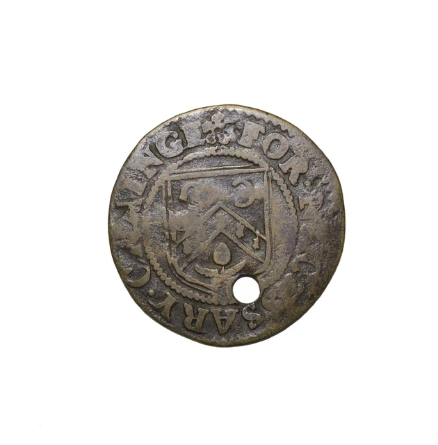 1600'S ENGLAND WORCESTERSHIRE Stourbridge Borough Halfpenny Trade Token ...