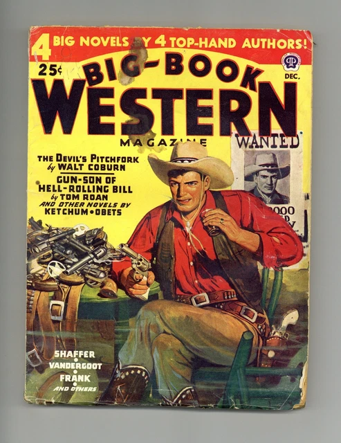 BIG BOOK WESTERN Magazine Big-Book Western Pulp Vol. 19 #2 GD 1946 £22. ...