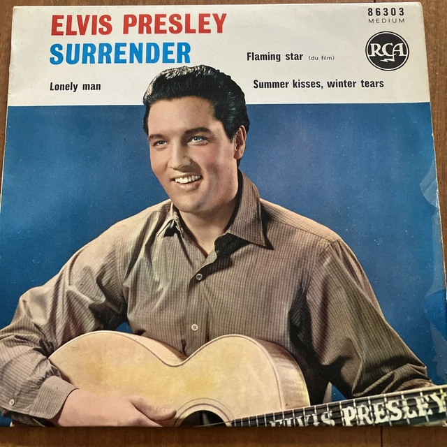 ELVIS PRESLEY EP Surrender 86303 Médium EUR 6,00 - PicClick FR