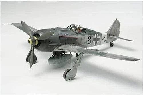 TAMIYA 1/48 GERMAN Luftwaffe Focke-Wulf Fw 190 A-8/R2 Fighter Kit 61095 ...