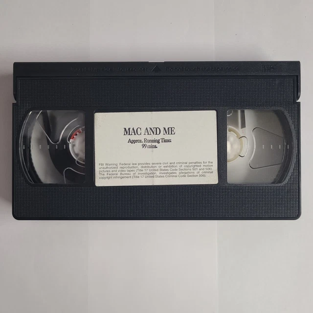 MAC AND ME VHS 1988 Orion Release Vintage VG+ 📼 £10.95 - PicClick UK