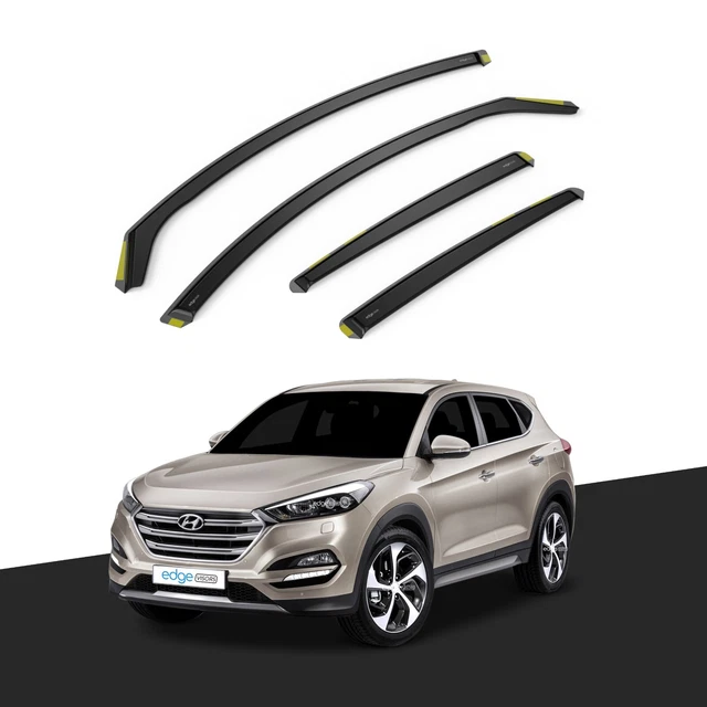 HYUNDAI TUCSON MK3 2015-2020 5 Door SUV Wind Deflectors 4pc Tinted £23. ...