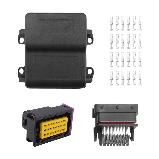 24PIN ECU CIRCUIT Board Connector Matching Aluminum Alloy Automotive ...