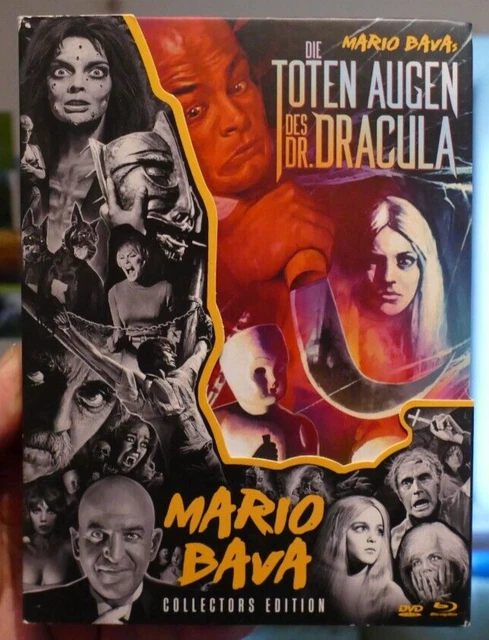 DIE TOTEN AUGEN Des Dr. Dracula Mario Bava Collection Mediabook Blu Ray ...