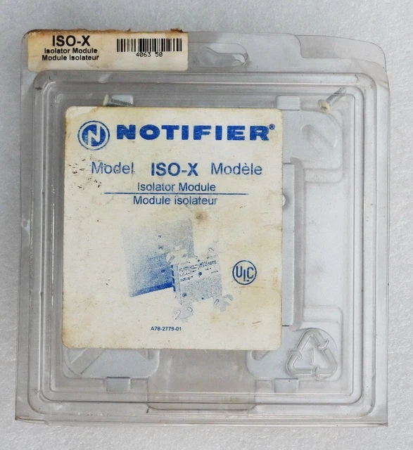 NOS NOTIFIER MODELO: IS0-X FAULT ISOLATOR MODULE Fuego Seguridad Alarma ...