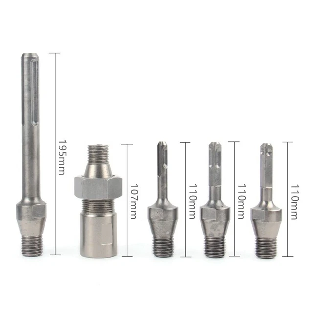 SDS PLUS/MAX ARBOR Adapter For Electric Hammer M22 Diamond Core Wet ...