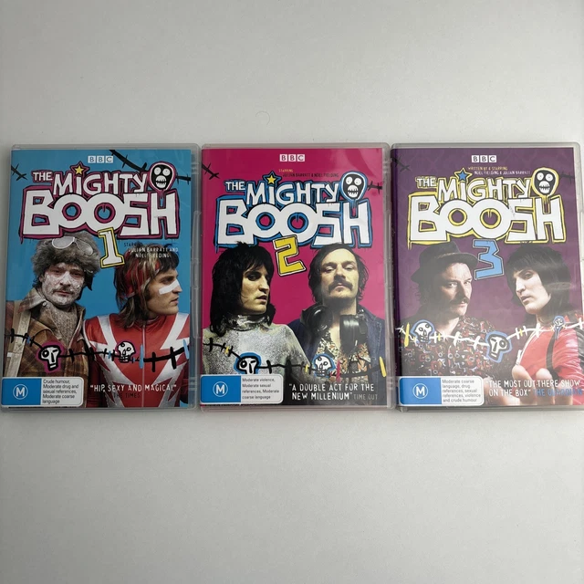 THE MIGHTY BOOSH DVD Complete Seasons Series 1 2 3 Box Set Region 4 ...