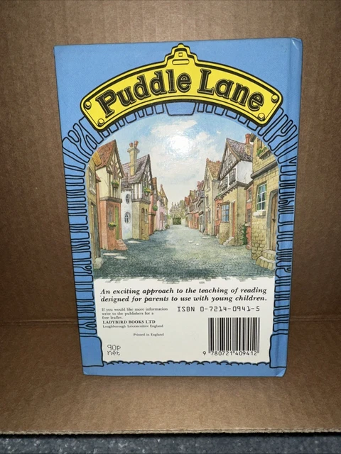 PUDDLE LANE LADYBIRD 5 Reading Books Vintage Tim Catchamouse Sheila ...