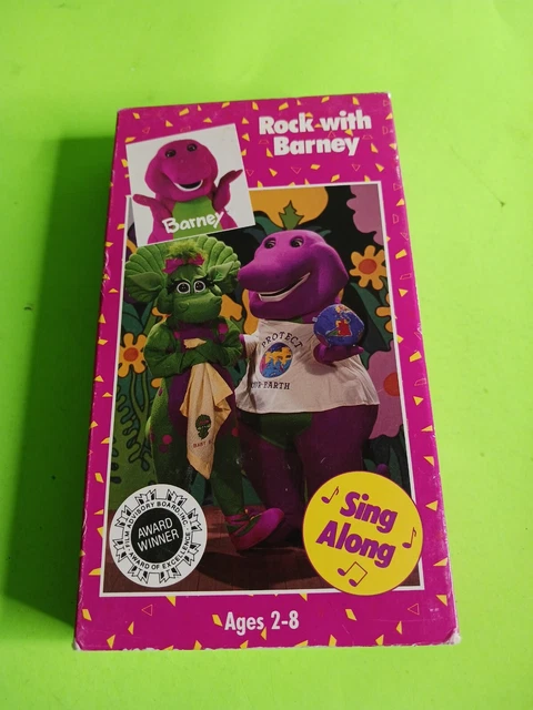 BARNEY & FRIENDS Rock with Barney VHS Video Band Mitsingen 1991 Lyon ...